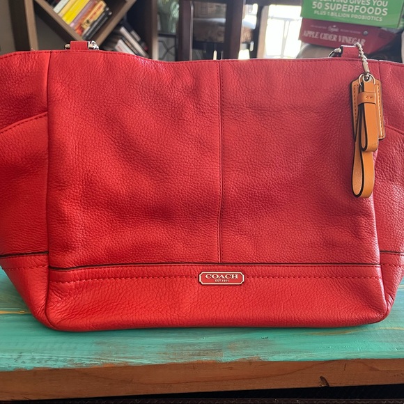 Coach | Bags | Coach Hand Bag Red | Poshmark
